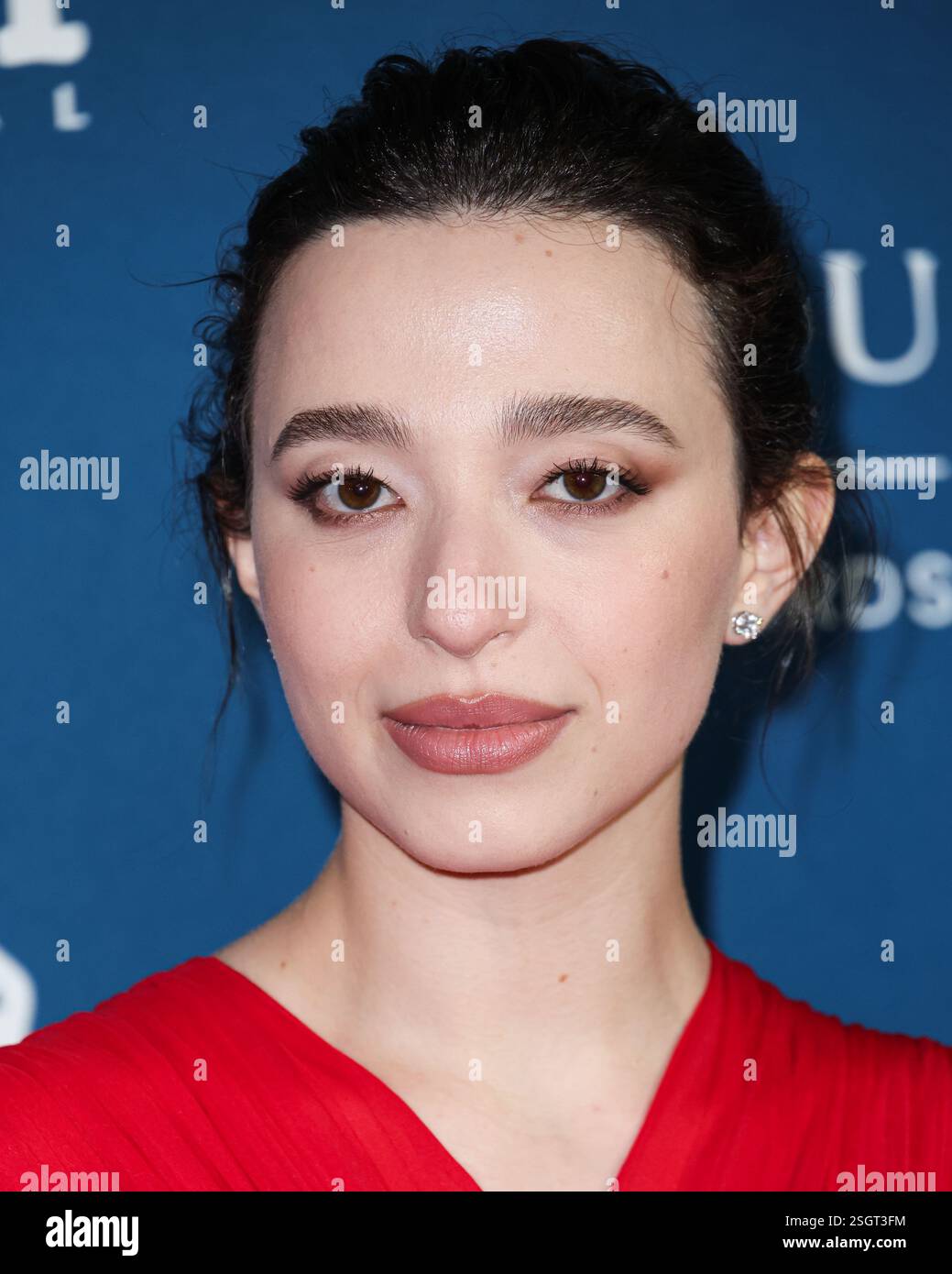 SANTA BARBARA, CALIFORNIA, USA - FEBRUARY 09: Mikey Madison arrives at ...