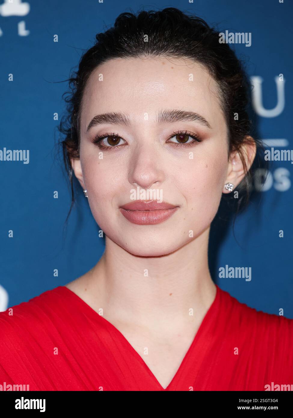SANTA BARBARA, CALIFORNIA, USA - FEBRUARY 09: Mikey Madison arrives at ...