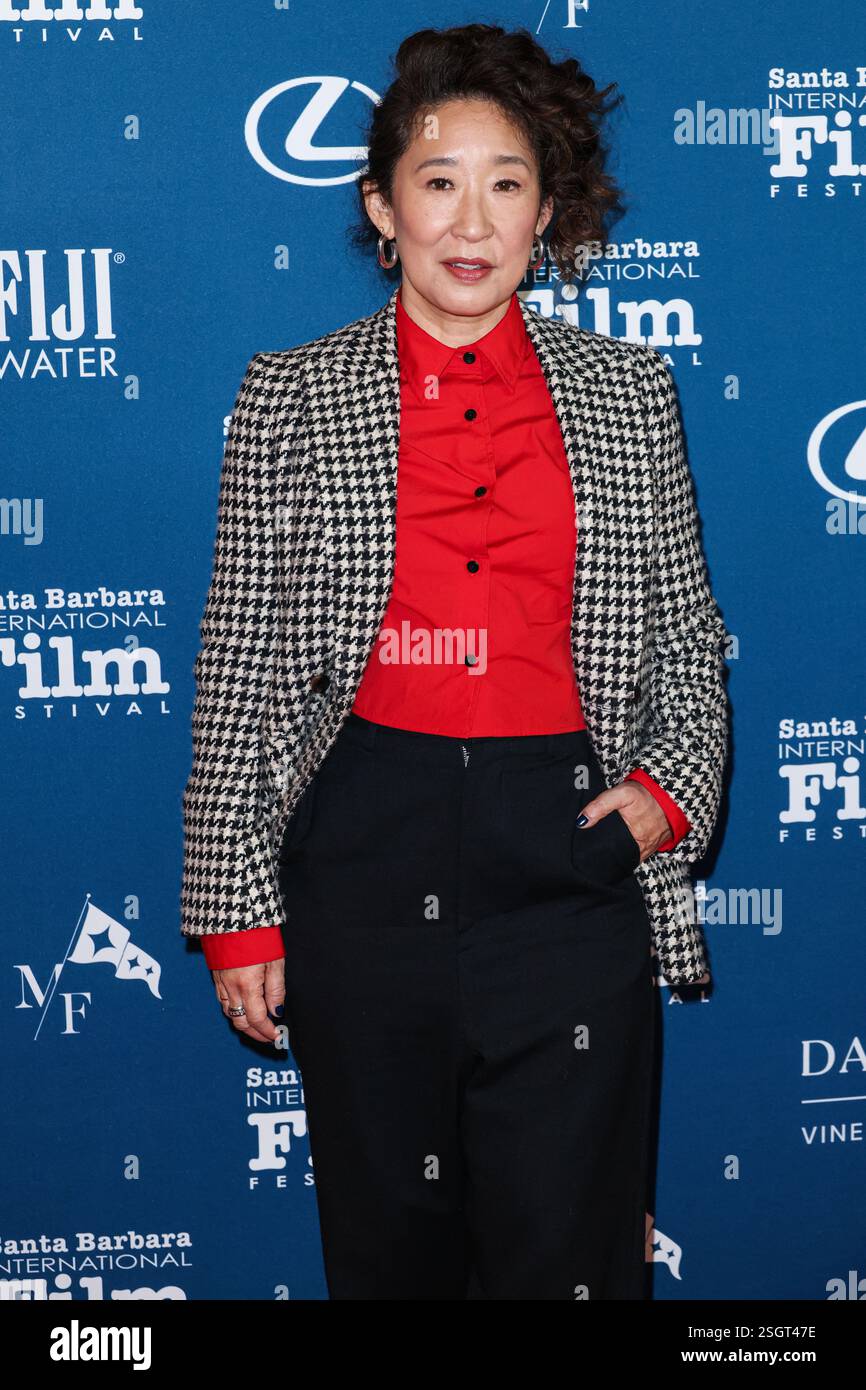 Santa Barbara, United States. 09th Feb, 2025. SANTA BARBARA, CALIFORNIA ...