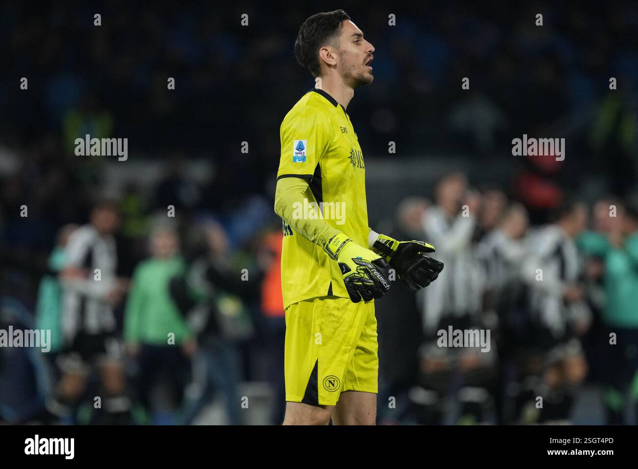 Naples, Italy. 9 Feb, 2025. Alex Meret of SSC Napoli during the Serie A ...