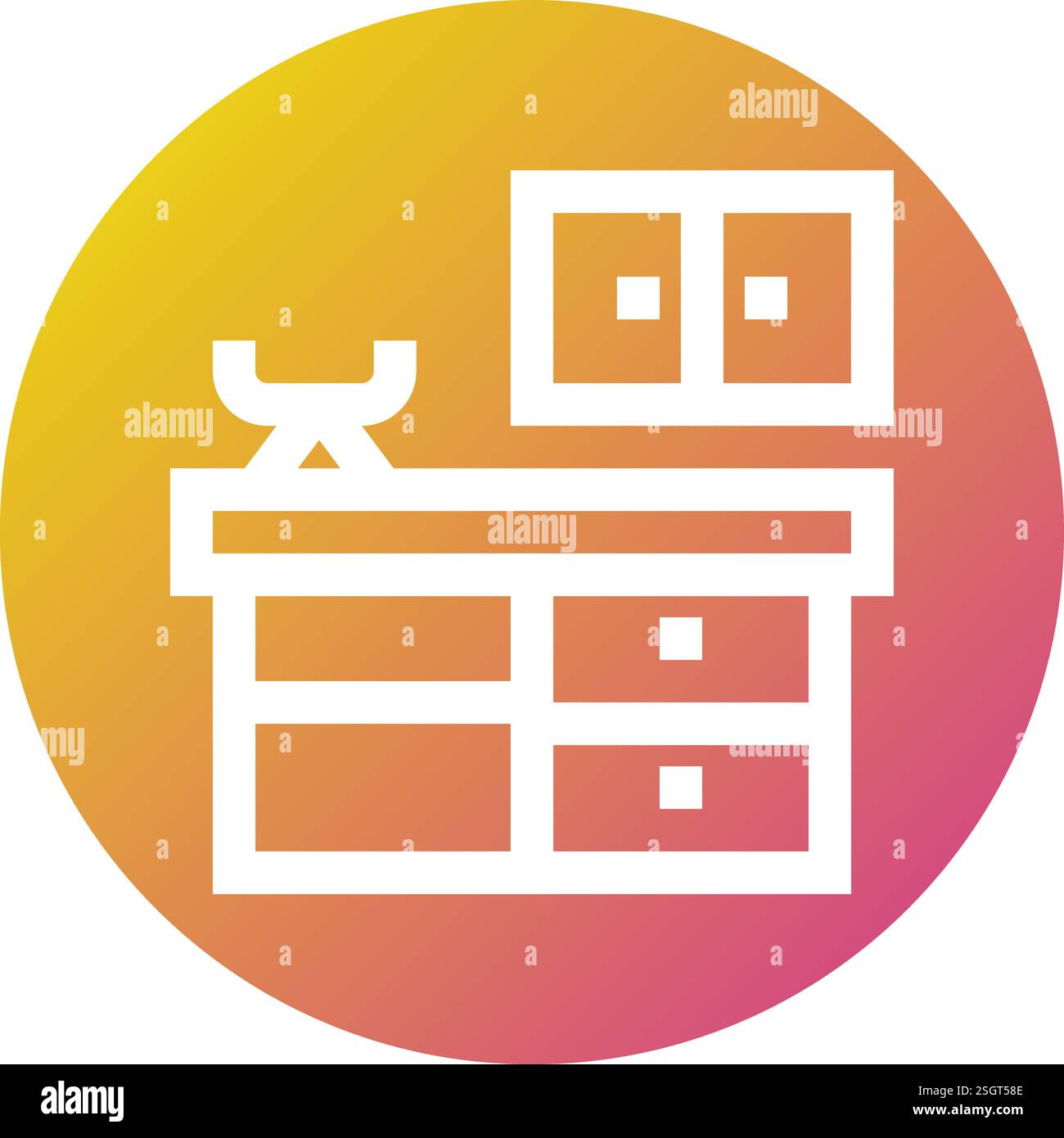 Kitchen Vector Icon Design Illustration Stock Vector Image & Art - Alamy