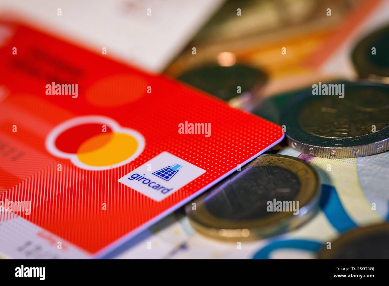 Symbolfoto Geldkarte DEU/Deutschland/Illustration, 10.02.2025, Eine ...