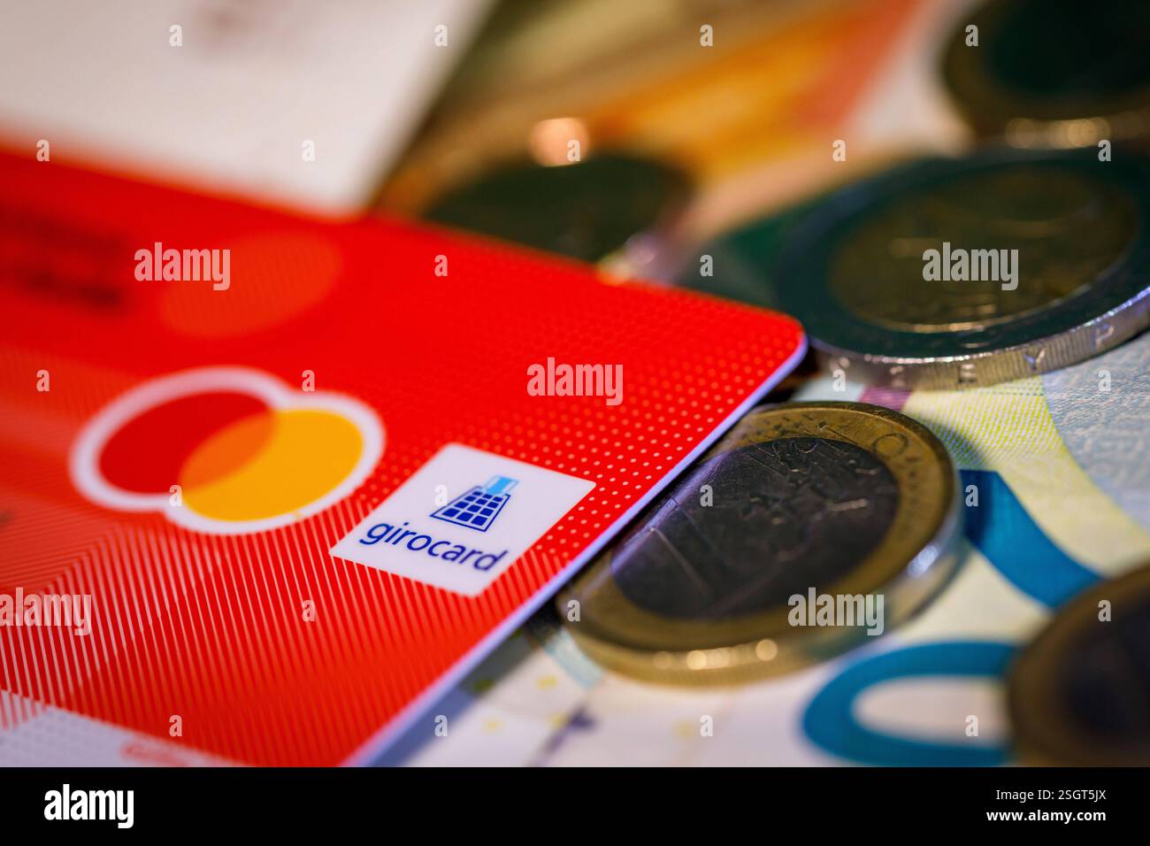 Symbolfoto Geldkarte DEU/Deutschland/Illustration, 10.02.2025, Eine ...