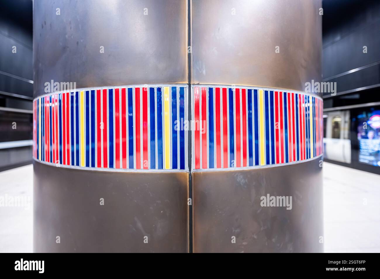 Woolwich Elizabeth Line Station, London Stock Photo - Alamy