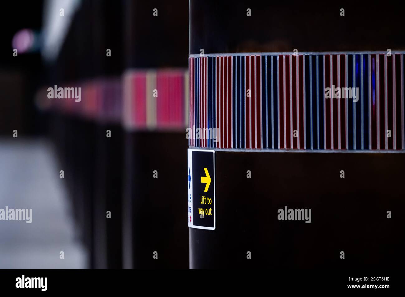 Woolwich Elizabeth Line Station, London Stock Photo - Alamy