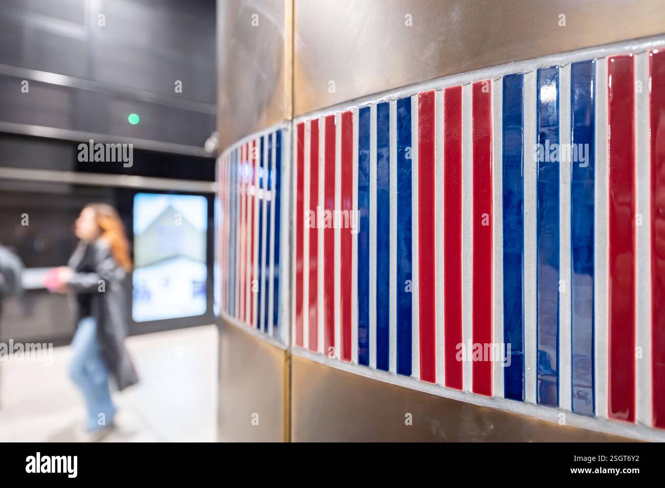 Woolwich Elizabeth Line Station, London Stock Photo - Alamy