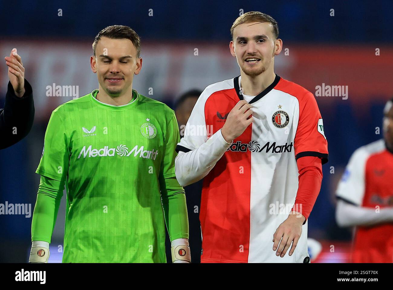 ROTTERDAM, 08-02-2025, Stadium de Kuip, Dutch Eredivisie football ...