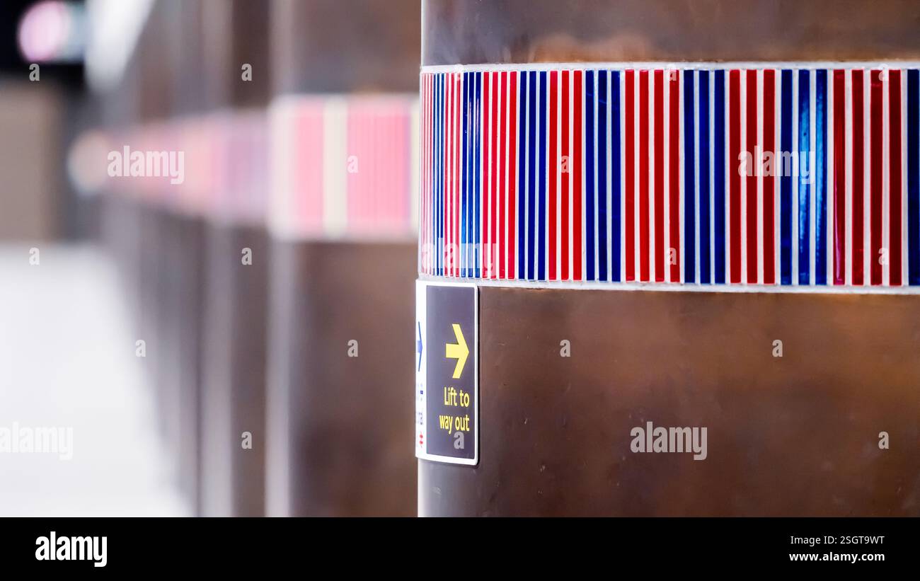 Woolwich Elizabeth Line Station, London Stock Photo - Alamy