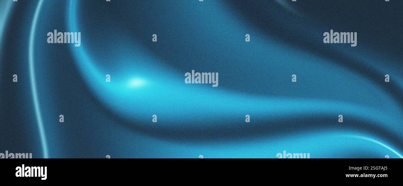 Abstract blue flowing background with grainy texture. Perfect for ...