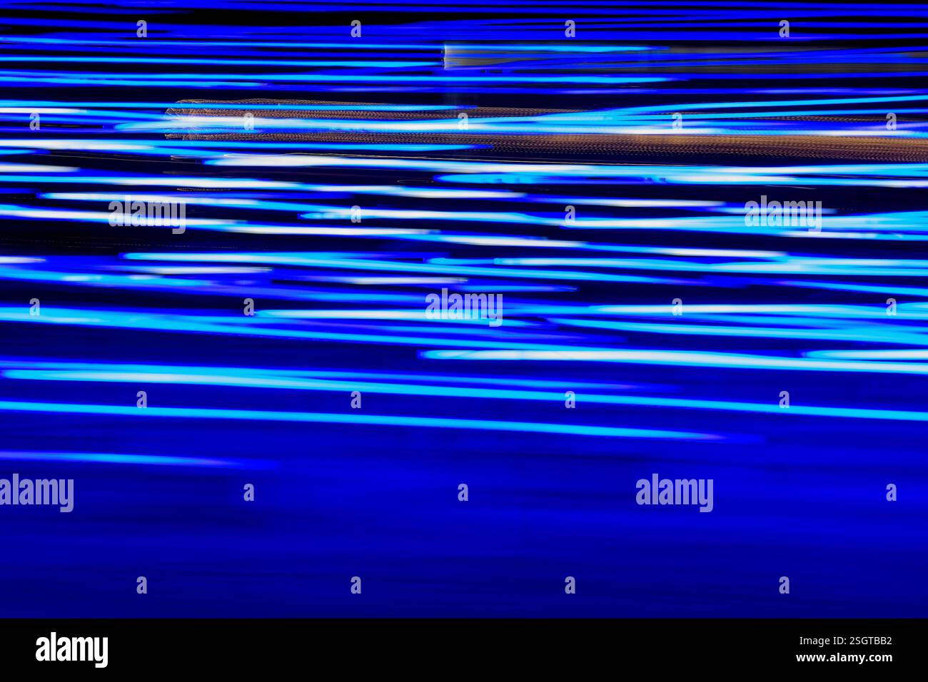 Abstract light trails motion background at night made by ICM ...