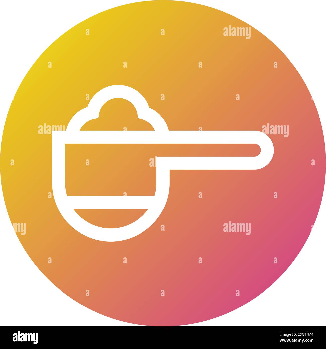 Scoop Vector Icon Design Illustration Stock Vector Image & Art - Alamy