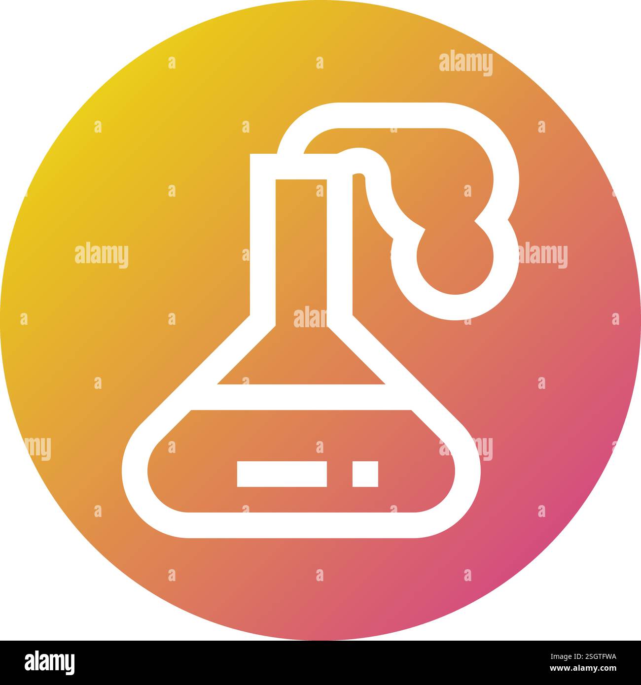 Science flat icon pack Stock Vector Images - Alamy
