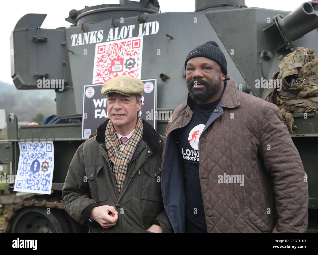 London, England, UK. 10th Feb, 2025. Reform UK leader and MP for ...