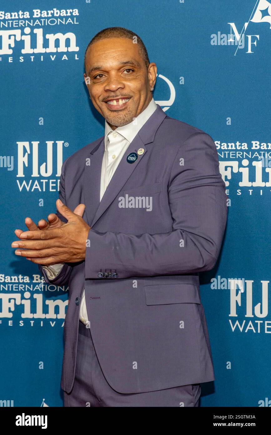 Clarence Maclin for the film Sing Sing, arrivals at the 40th Santa ...