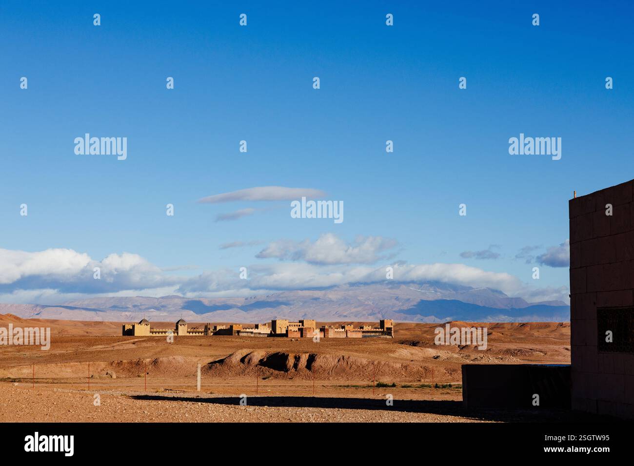 Exploring travel destination Morocco, visit the Altas Film studio, near ...