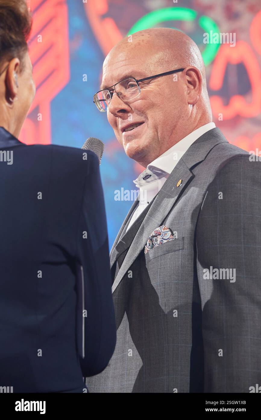 Nick Leeson enters the Celebrity Big Brother house at Elstree Studios ...