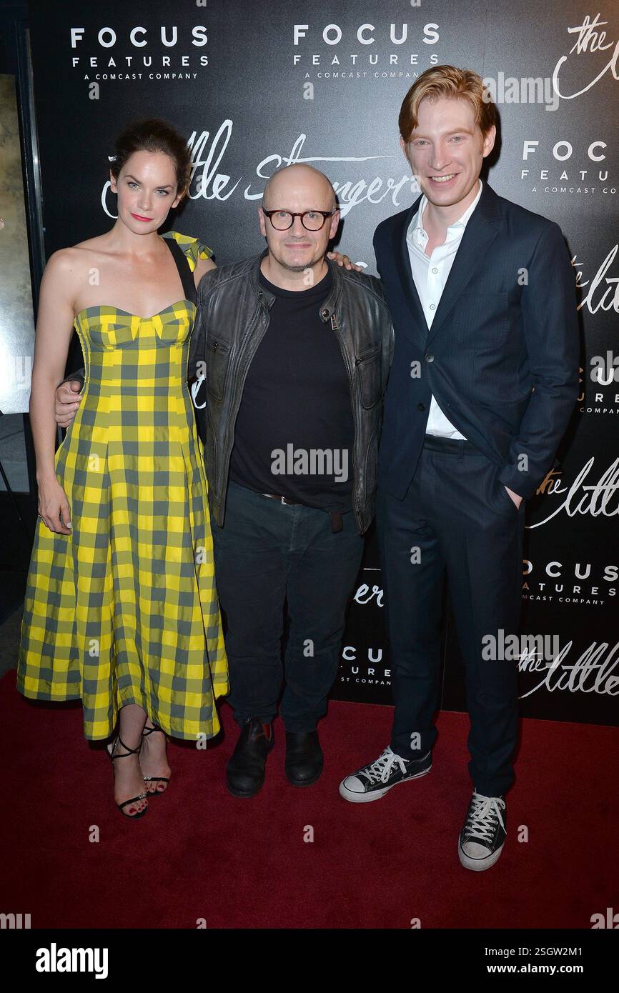 Ruth Wilson, Lenny Abrahamson and Domhnall Gleeson at the 'The Little ...