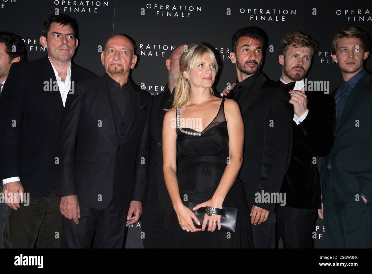 (L-R) Chris Weitz, Sir Ben Kingsley, Mélanie Laurent, Michael Aronov ...