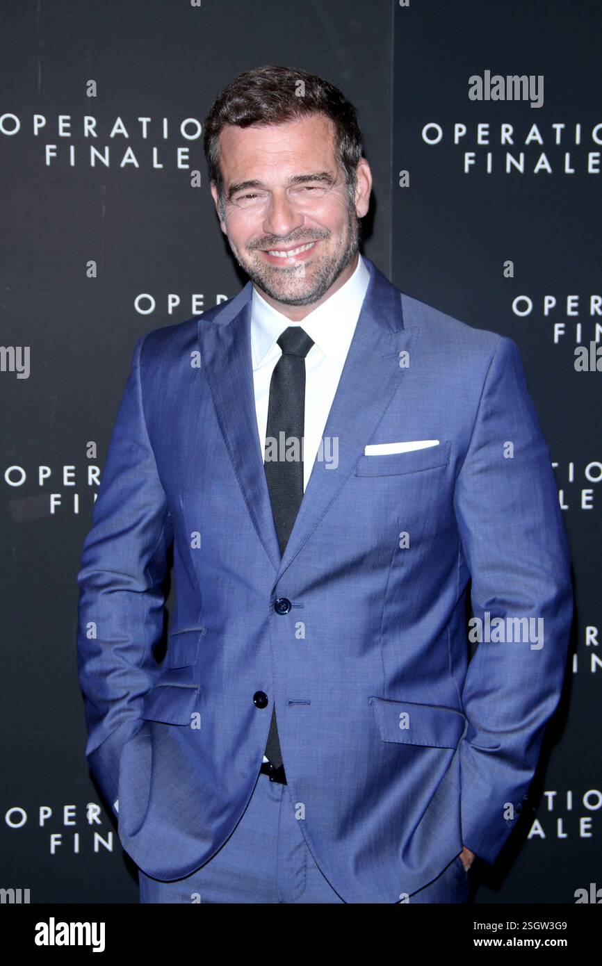 Pepe Rapazote arriving at the premiere of 'Operation Finale' at the ...