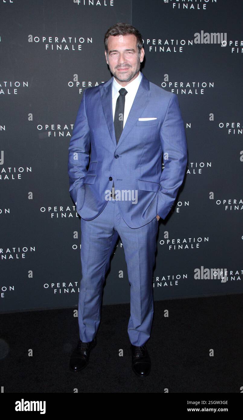 Pepe Rapazote arriving at the premiere of 'Operation Finale' at the ...