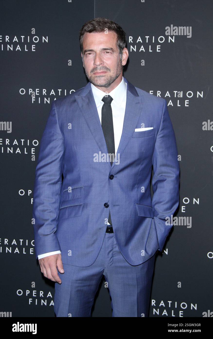 Pepe Rapazote arriving at the premiere of 'Operation Finale' at the ...