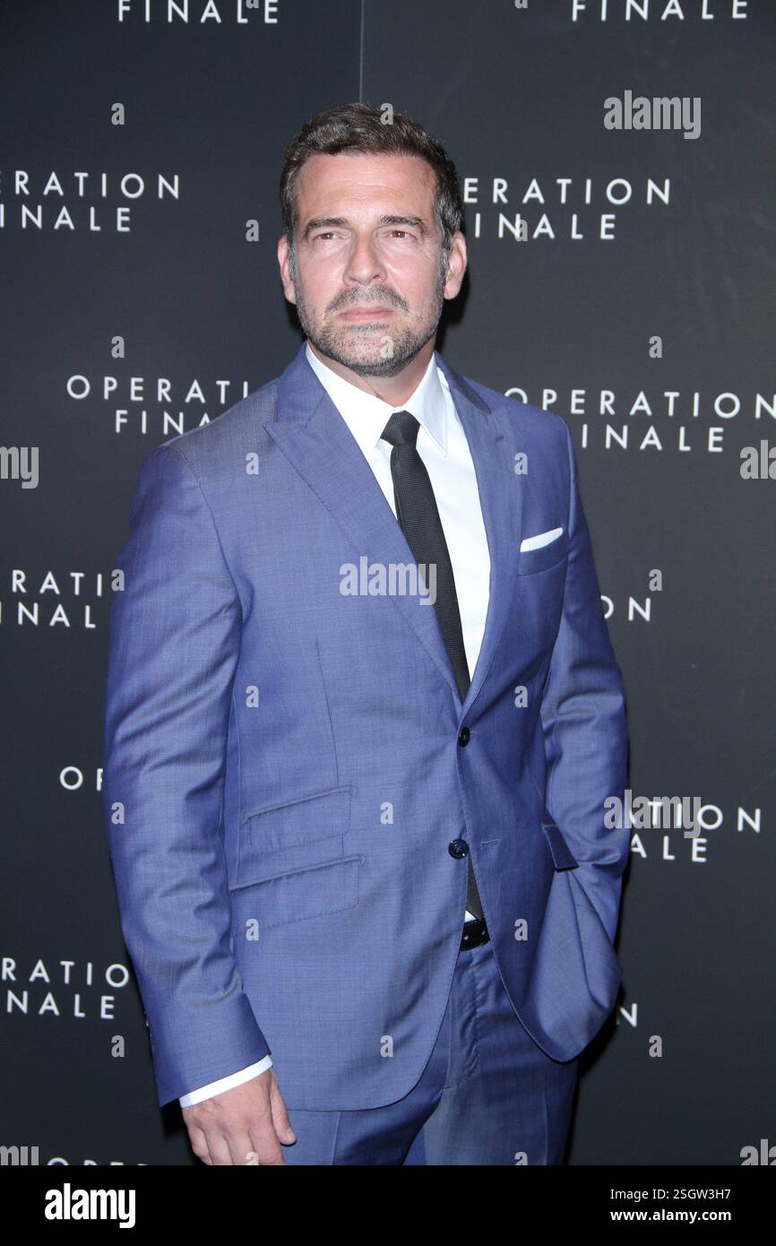 Pepe Rapazote arriving at the premiere of 'Operation Finale' at the ...