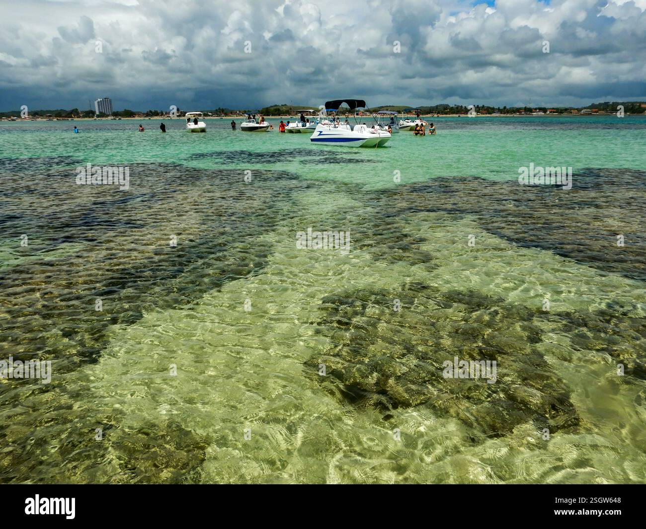 Coral Reefs and Crystal Clear Waters in Maragogi, Alagoas, Brazil on ...