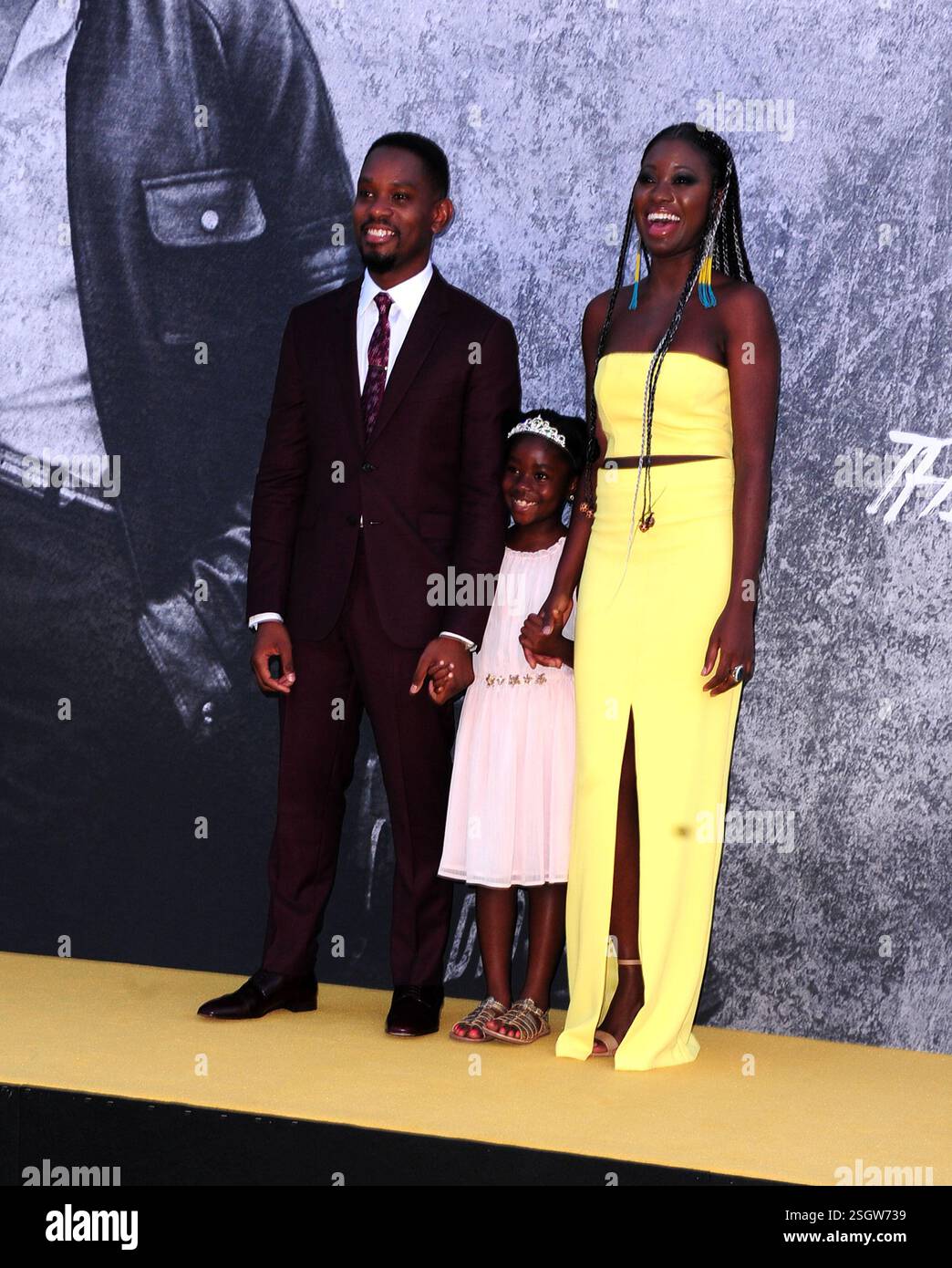 Aml Ameen, Myla-Rae Hutcchinson-Dunwell ,Shantol Jackson attending The ...