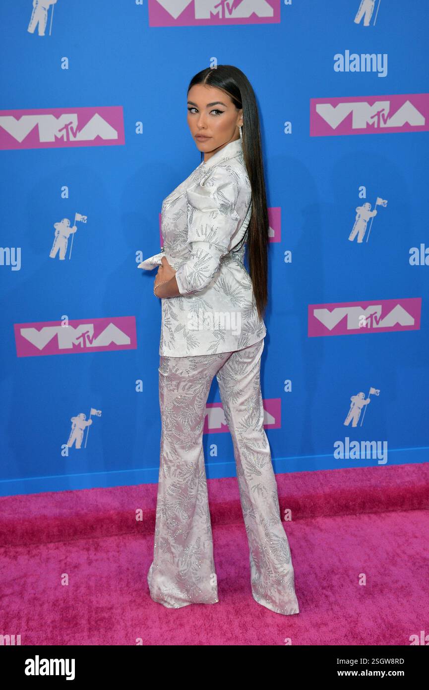 Madison Beer arriving at the 2018 MTV Video Music Awards at Radio City ...