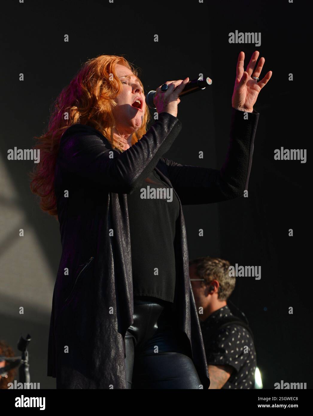 CAROL DECKERpreforms at 80's ReWind Festival in Henley-On-Thames 19/08 ...
