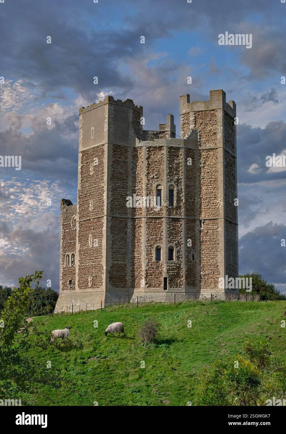 Photo of Orford castle the medieval Norman keep tower built between ...