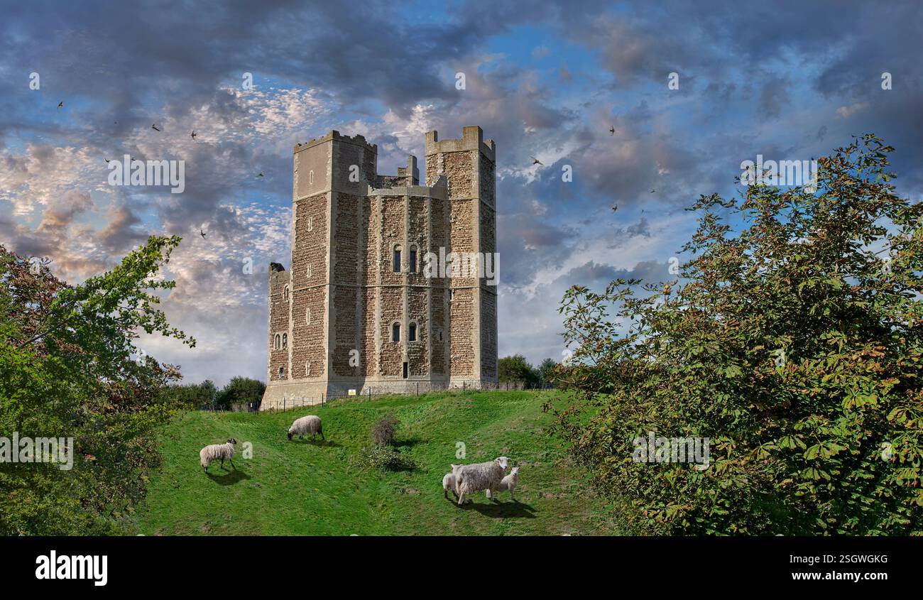 Photo of Orford castle the medieval Norman keep tower built between ...