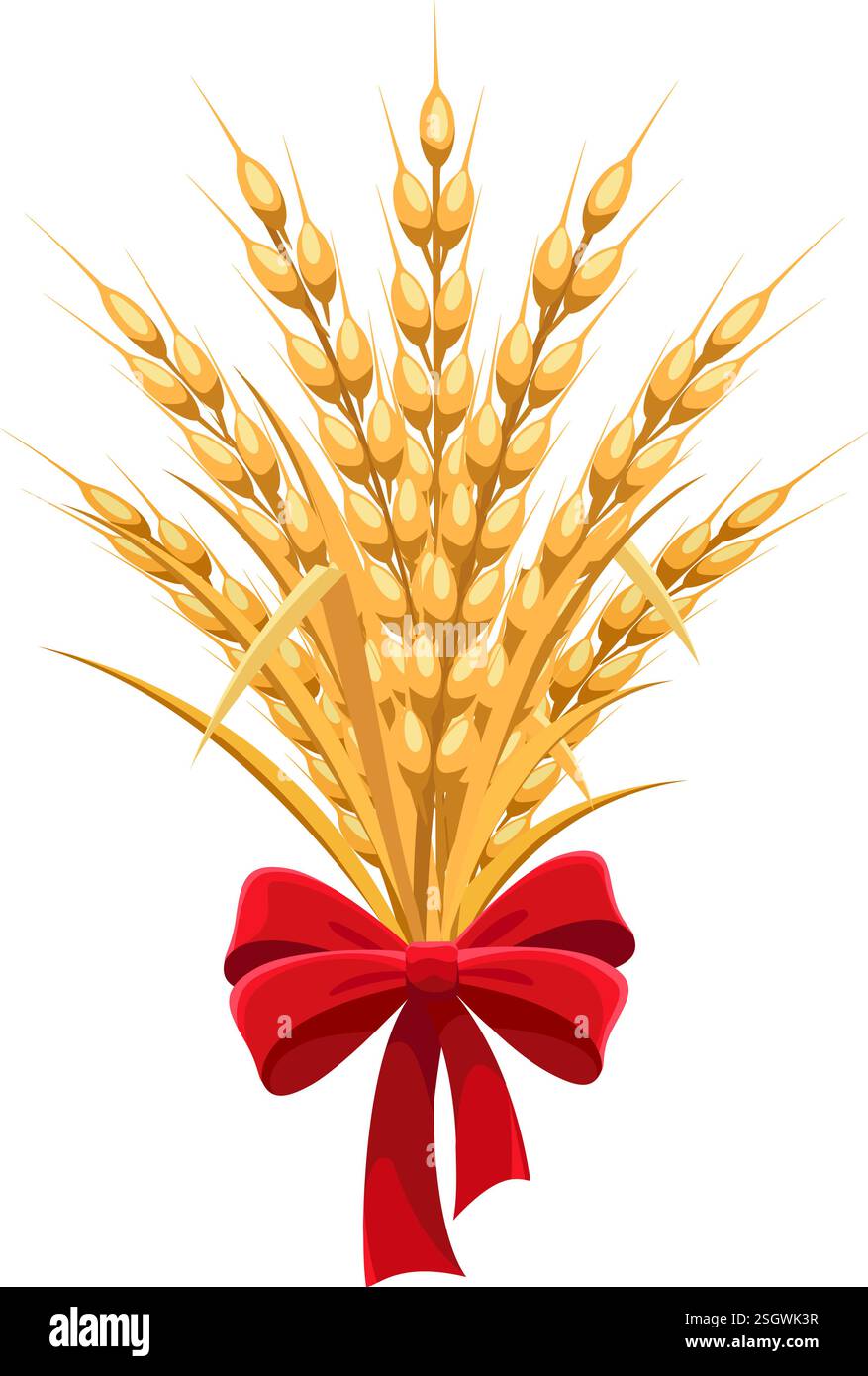 Ears wheat ribbon in hi-res stock photography and images - Alamy