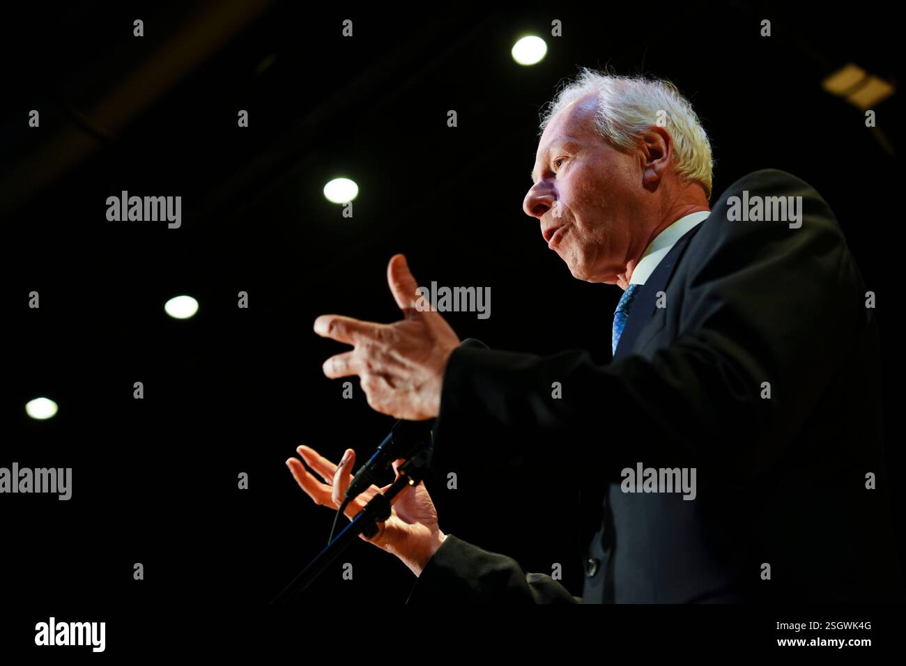 Paris, France. 10th Feb, 2025. Stephane Dion, Canada‚Äôs Ambassador to ...