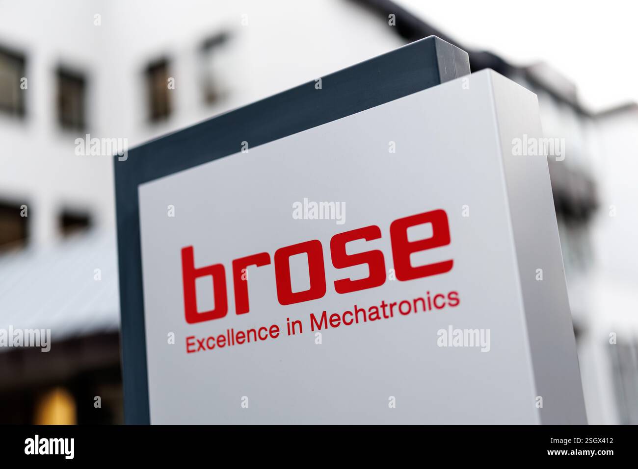 Coburg, Germany. 07th Feb, 2025. The logo and lettering of automotive ...