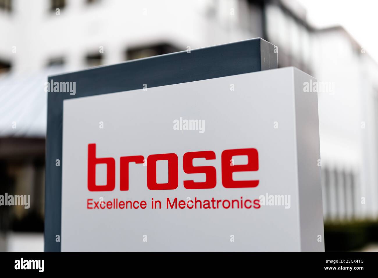 Coburg, Germany. 07th Feb, 2025. The logo and lettering of automotive ...