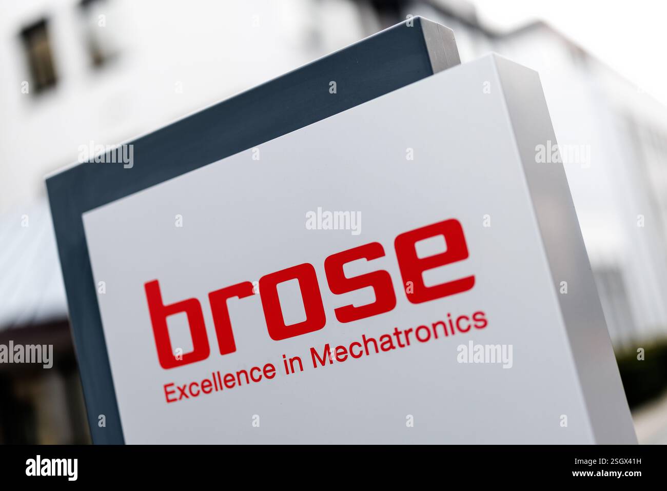 Coburg, Germany. 07th Feb, 2025. The logo and lettering of automotive ...