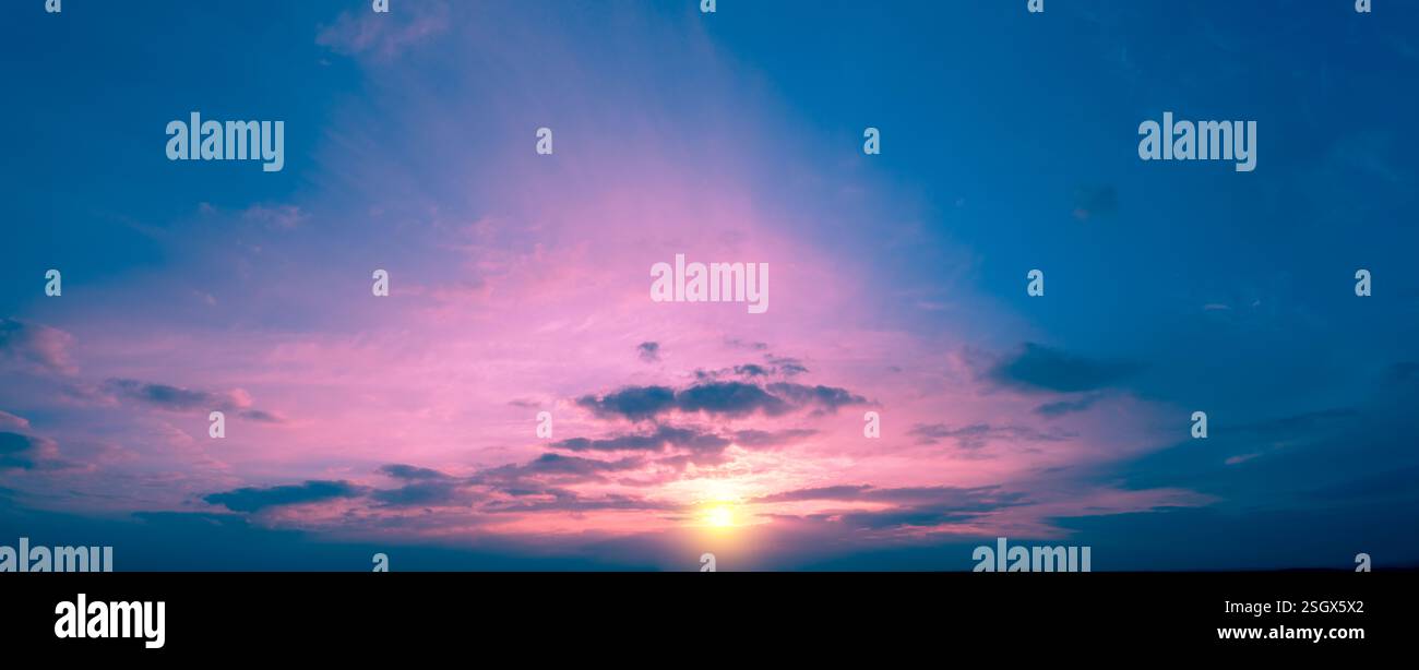 Colorful cloudy sky at sunset. Sky texture. Abstract nature background ...