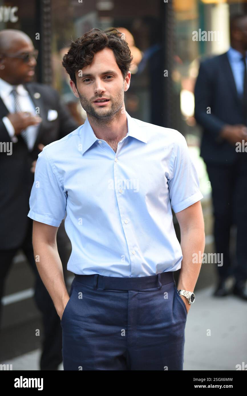 Penn Badgley at Build Speaker Series on September 5, 2018 in New York ...
