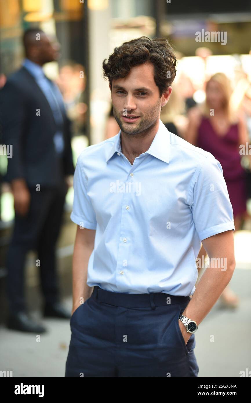 Penn Badgley at Build Speaker Series on September 5, 2018 in New York ...