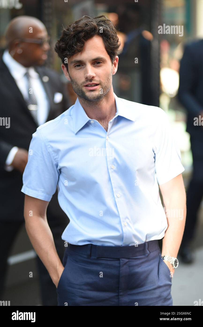 Penn Badgley at Build Speaker Series on September 5, 2018 in New York ...
