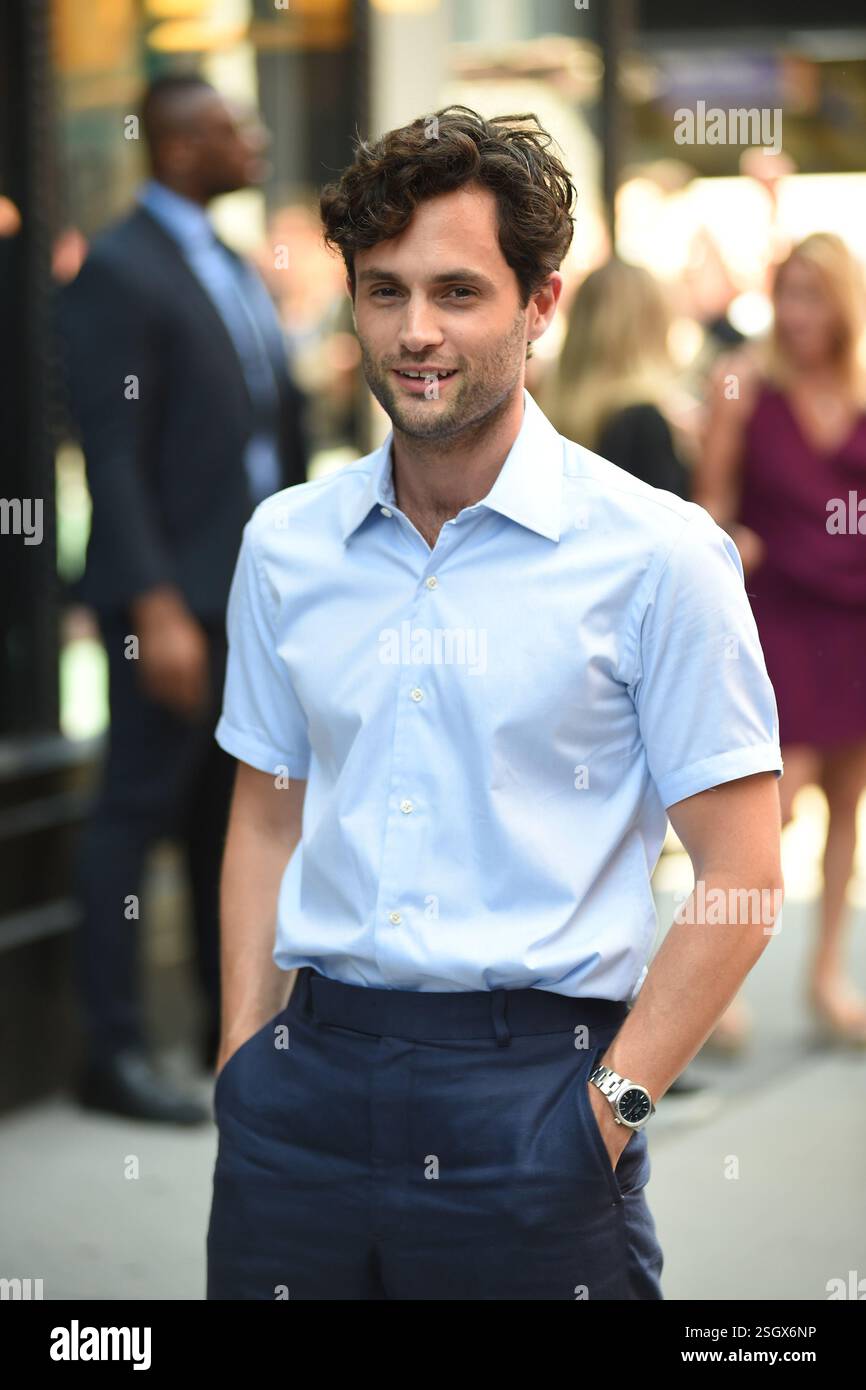 Penn Badgley at Build Speaker Series on September 5, 2018 in New York ...