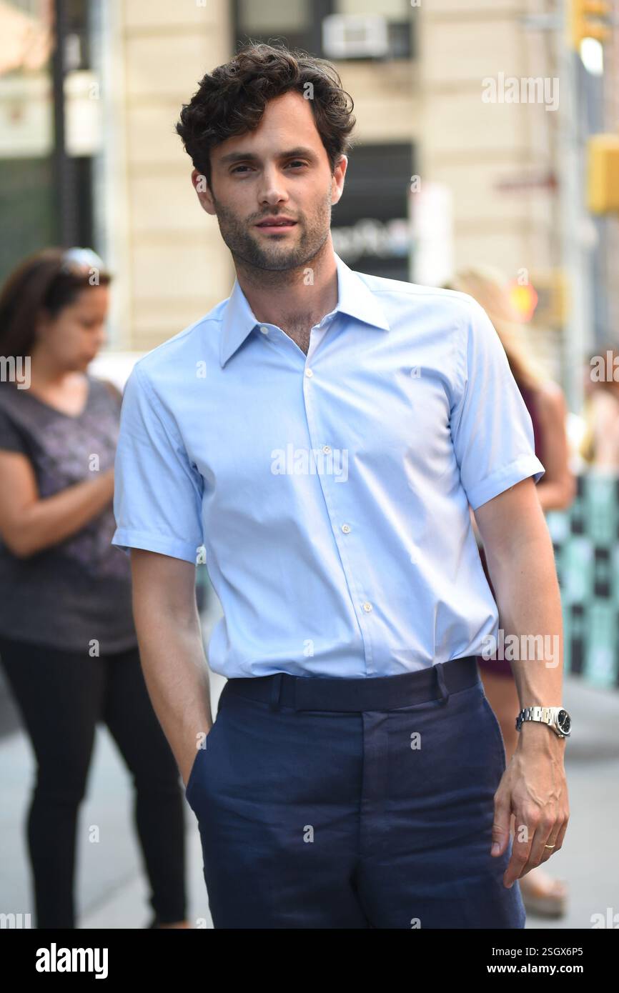 Penn Badgley at Build Speaker Series on September 5, 2018 in New York ...
