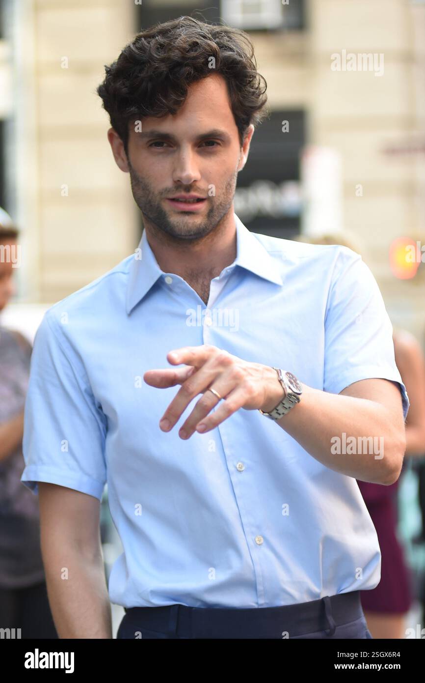 Penn Badgley at Build Speaker Series on September 5, 2018 in New York ...