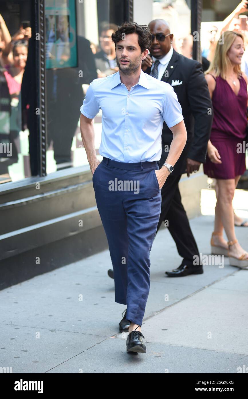 Penn Badgley at Build Speaker Series on September 5, 2018 in New York ...