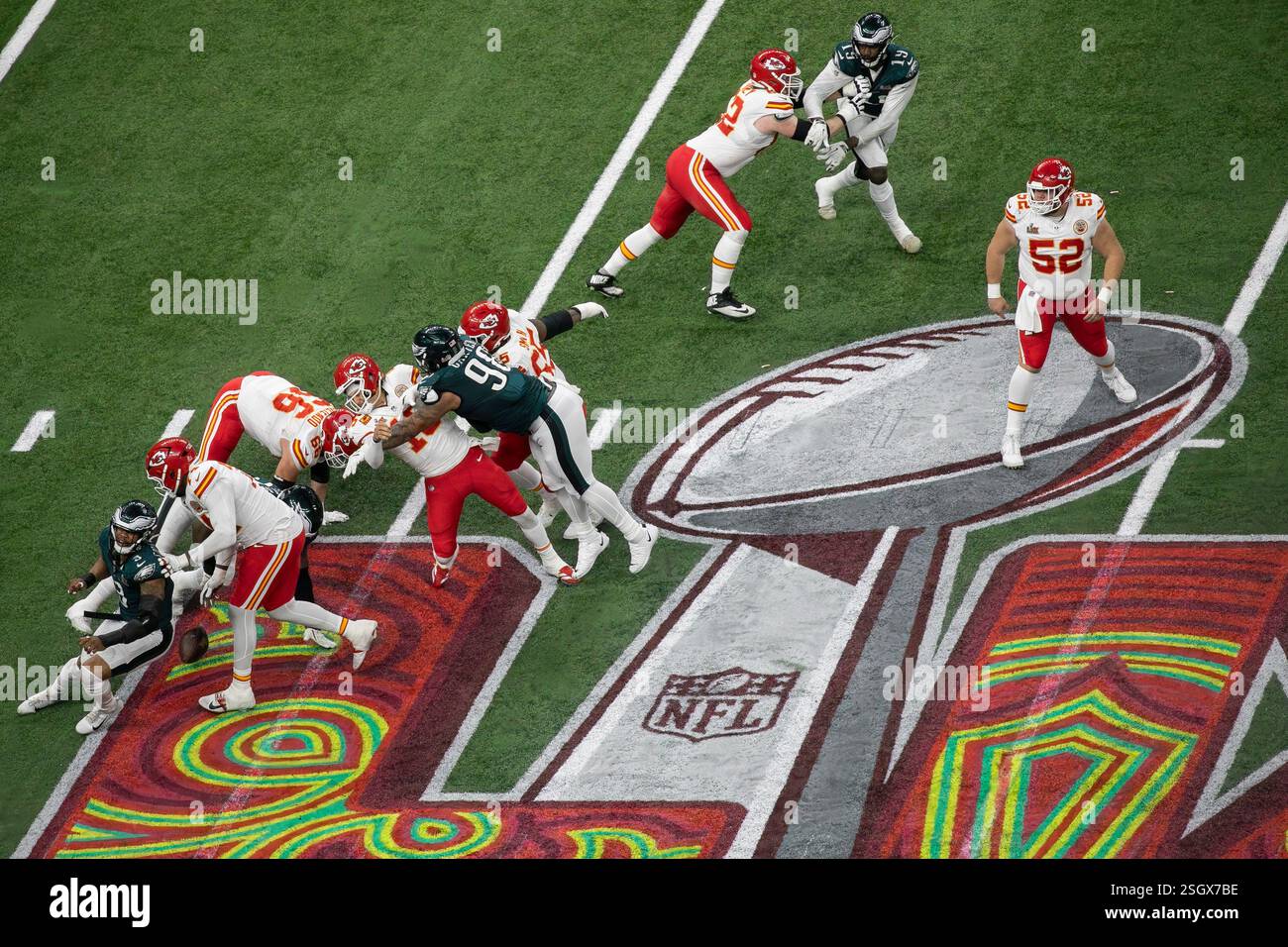 New Orleans, Louisiana, USA. 9th February, 2025. Kansas City Chiefs ...