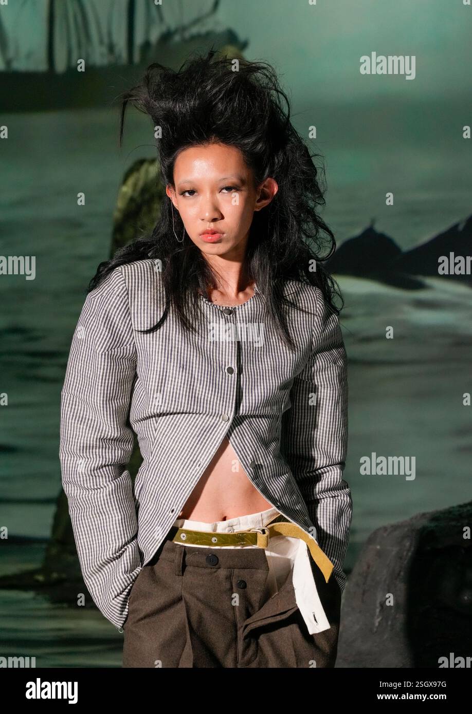 New York, United States. 09th Feb, 2025. The Elena Velez Fall 2025 ...