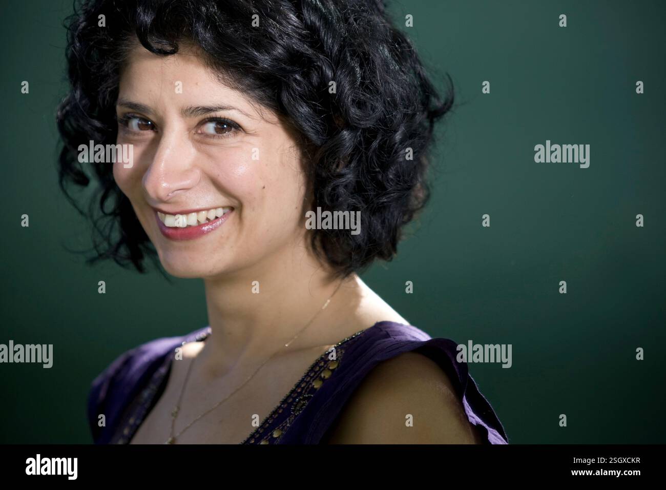 Iranian-born stand-up comedian Shappi Khorsandi, pictured at the ...