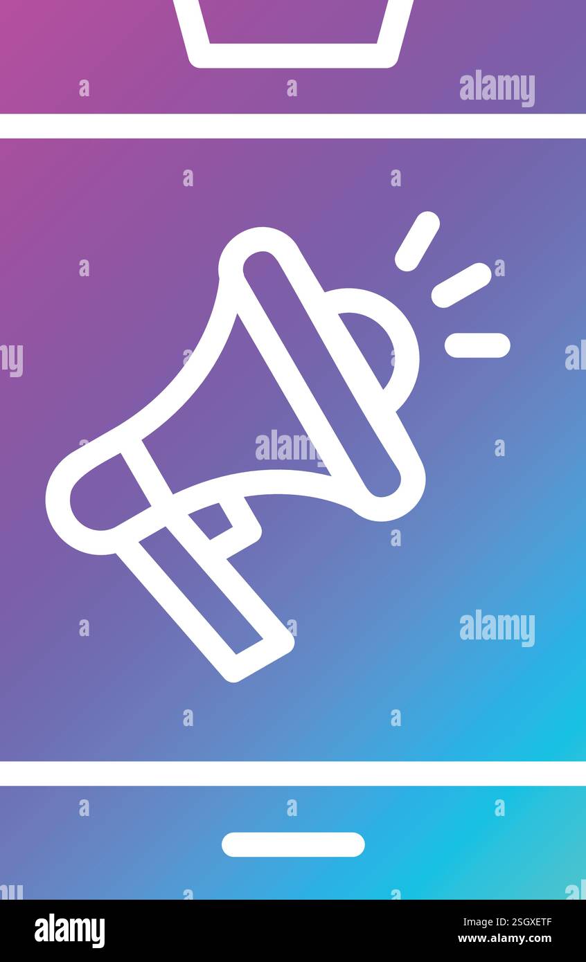 Mobile Marketing Vector Icon Design Illustration Stock Vector Image ...