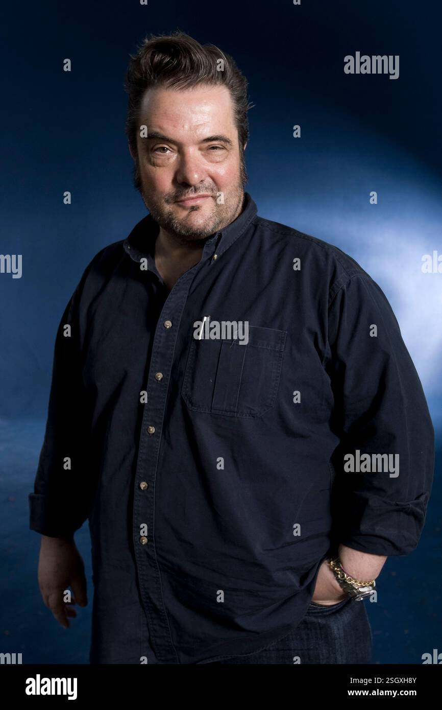 British screenwriter and author Charlie Fletcher, pictured at the ...